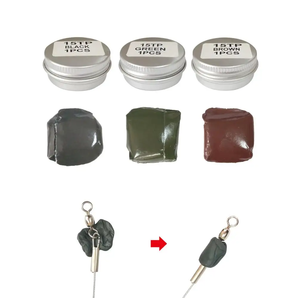 15g-Tungsten-Mud-Rig-Putty-Weight-Soft-Fishing-Sinkers-Carp-Fishing ...