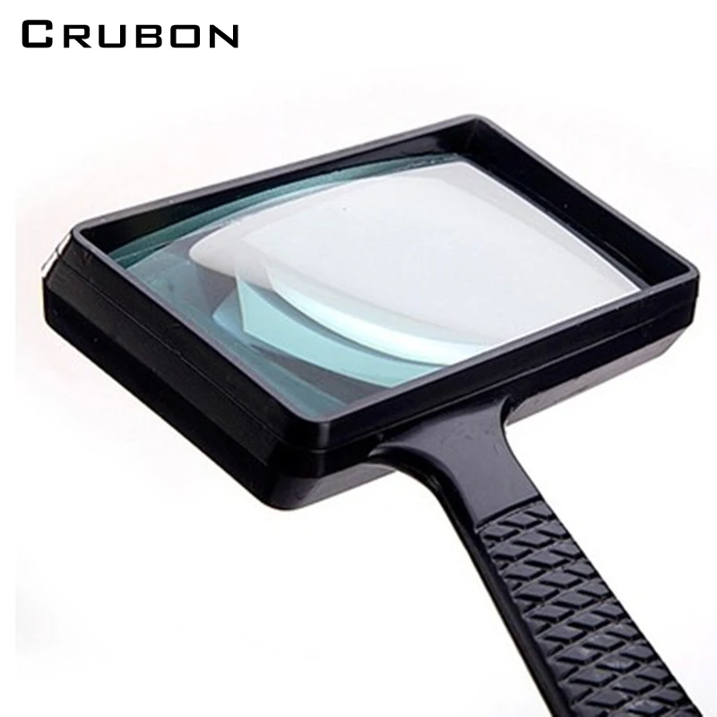 Crubon 5X Handheld Magnifying Portable High Definition Rectangle crubon-5x-handheld-magnifying-portable-high-definition-rectangle