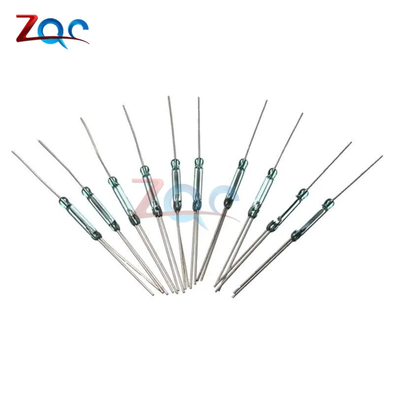 10 Pcs Reed Switch 3 Pin Magnetic Switch Normally Open And Normally ...