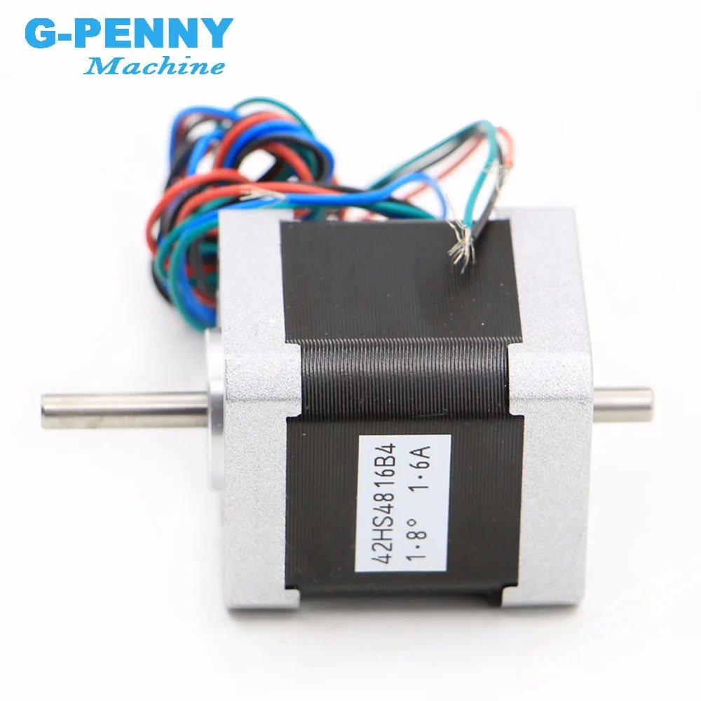 On sale Offer of CNC Double shaft Stepper motor 42x48 NEMA17 stepper ...