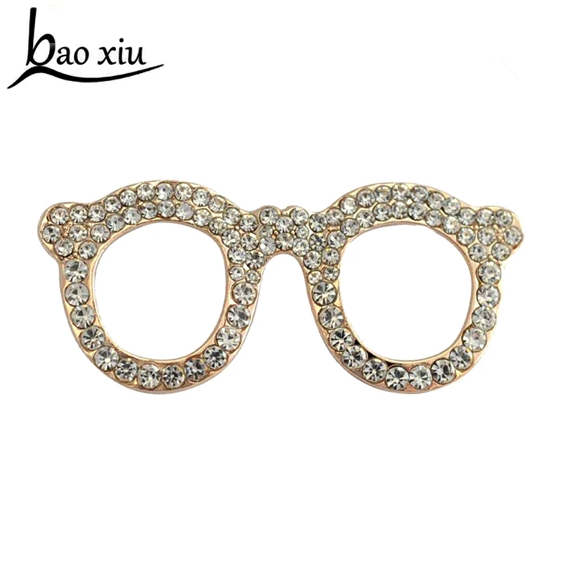 Buy New Rhinestone Crystal Brooch Pin Glasses Holder