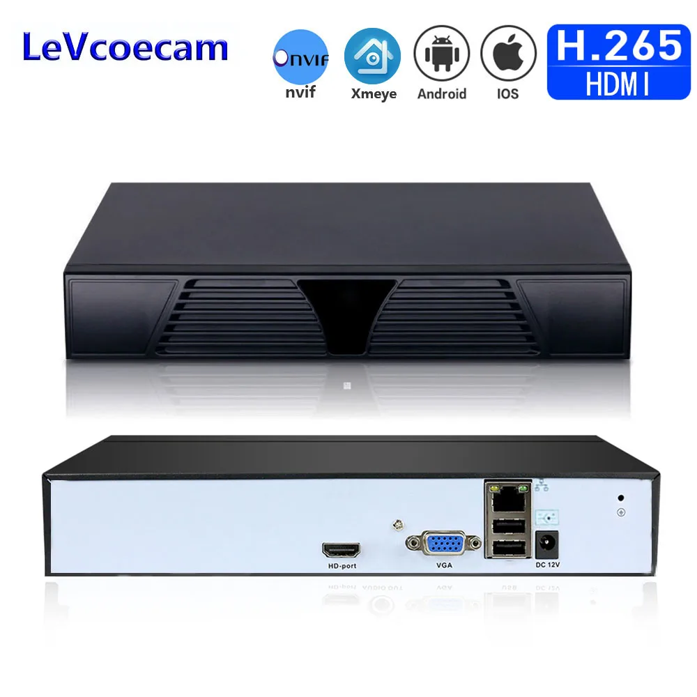 H.265 CCTV NVR Security Video Surveillance Recorder 16CH 5MP 8CH 4MP ...