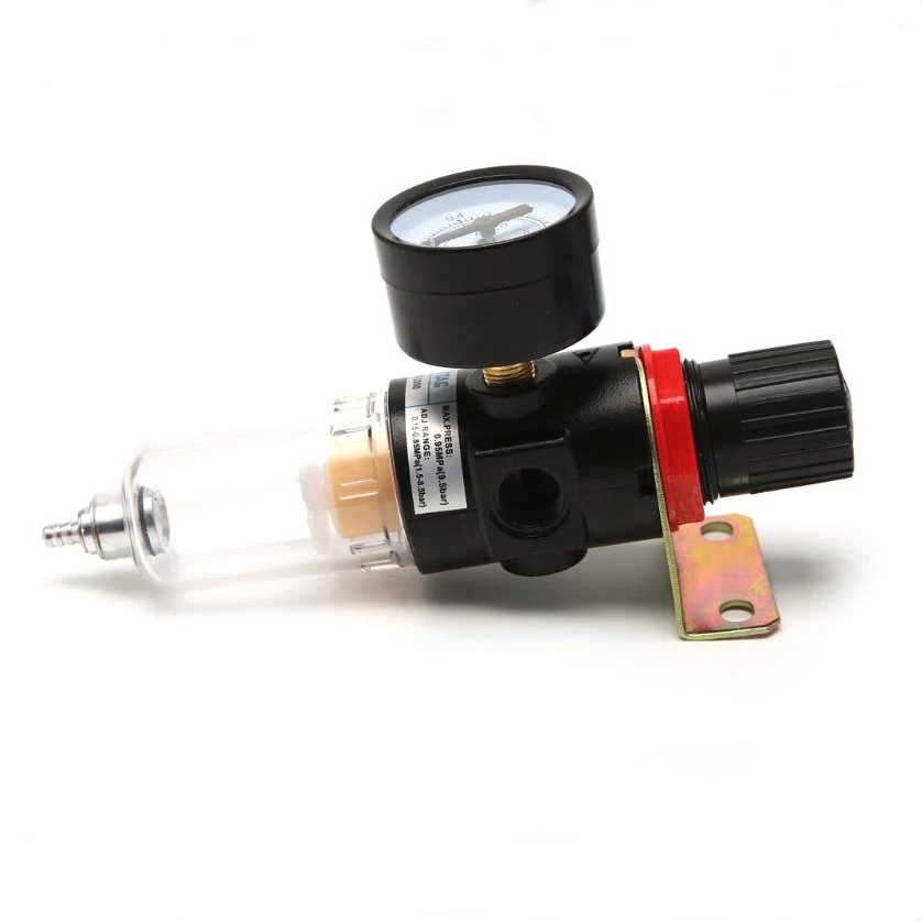 AFR-2000 Pneumatic Filter Regulator Air Treatment Unit Pressure Gauge ...
