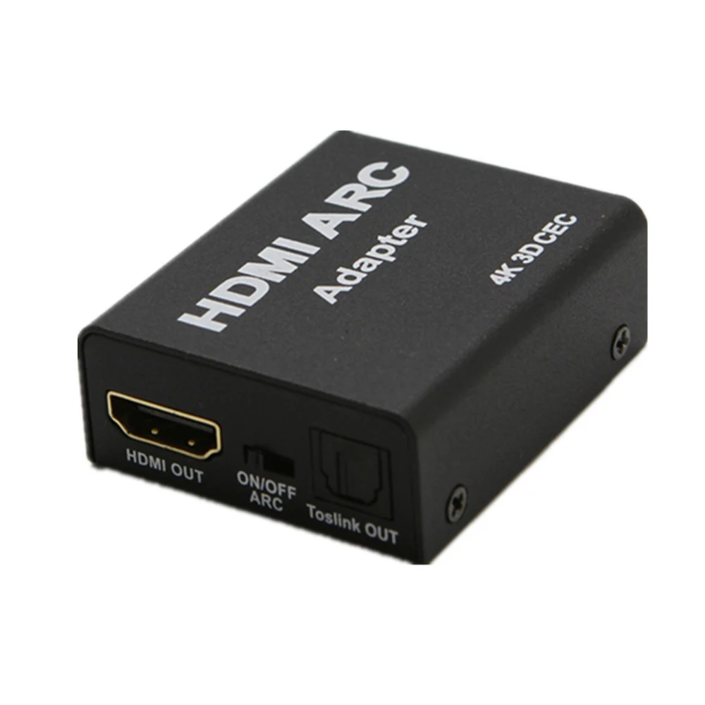 New HDMI ARC Adapter to HDMI + Optical/Toslink Audio Converter 4K 1080P ...