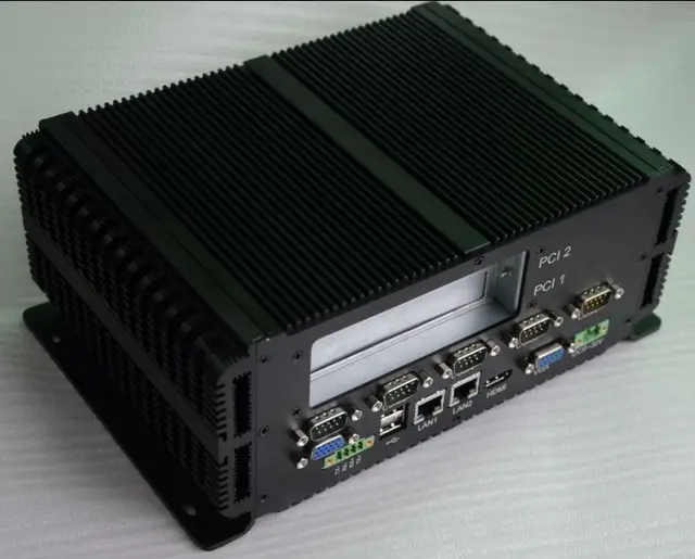 New style Fanless embedded Industrial PC Intel Processor P8600 Dual ...