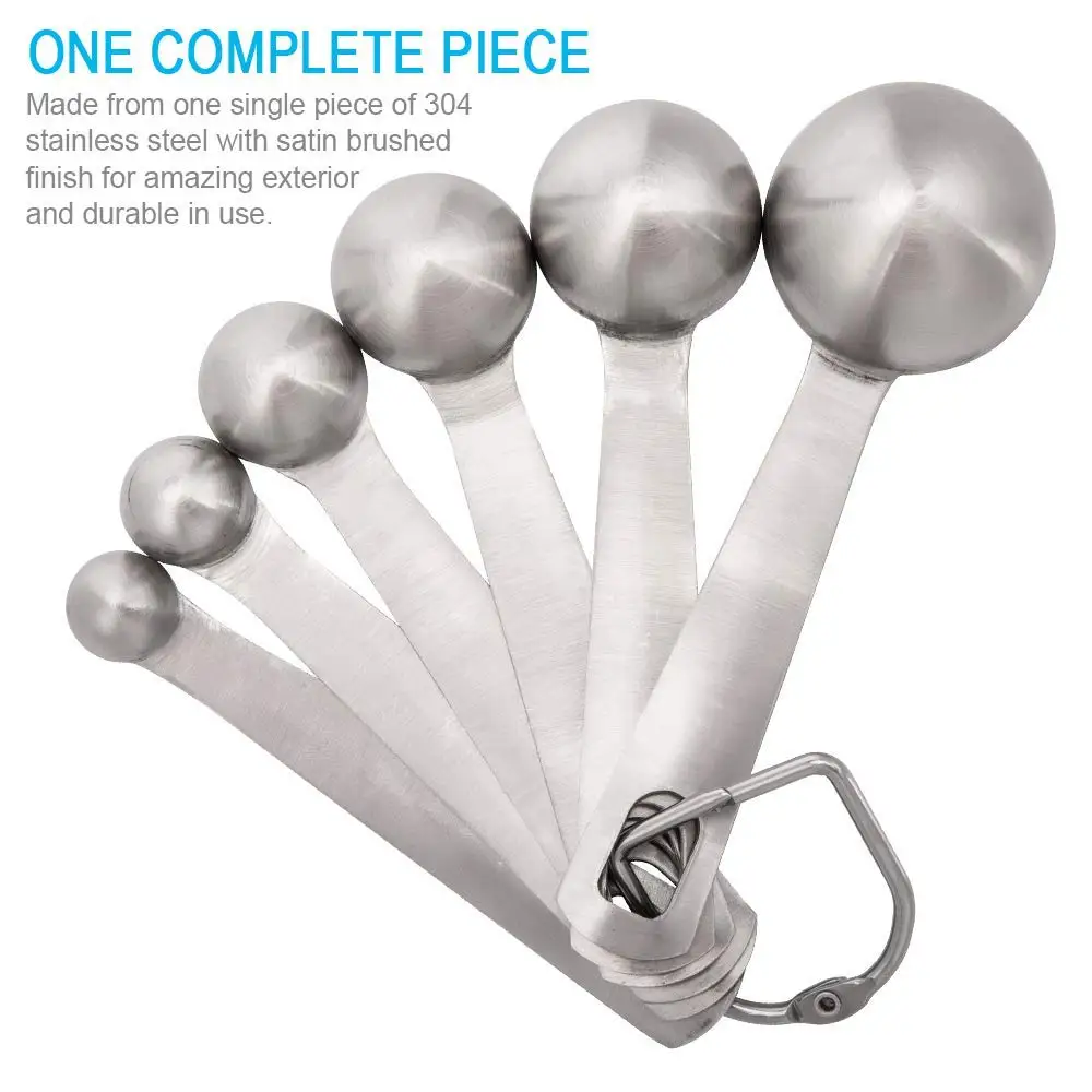 Горячая мерные ложки, набор мерных ложек из нержавеющей стали ...