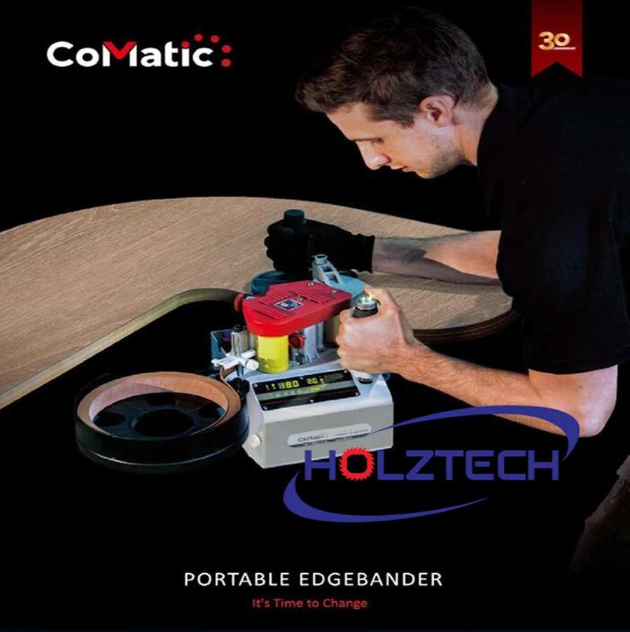 BR500 COMATIC Woodworking Portable Edge Bander Banding Machine Variable ...