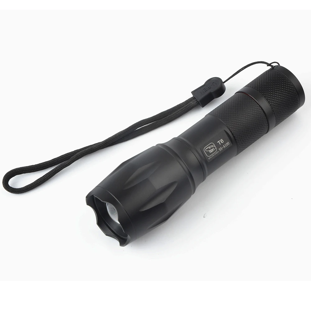 CREE XM L T6 LED Flashlight High Lumens Torch Zoomable Waterproof ...
