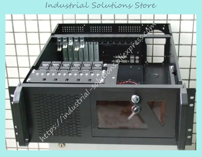 New 4U Industrial Computer Case 535mm Lengthen 4U Computer Case 7 Hard ...