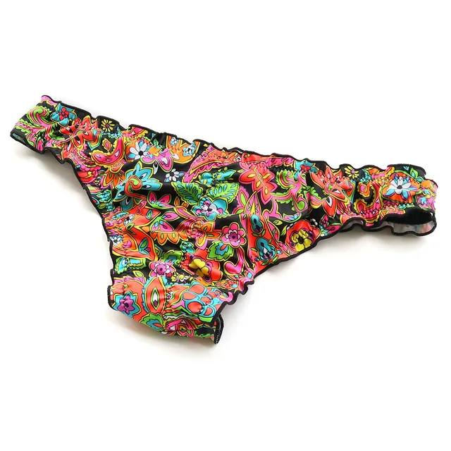 Bikini Bottoms 2018 Sexy Secret Cheeky Printing Swimwear Biquini Bikiny