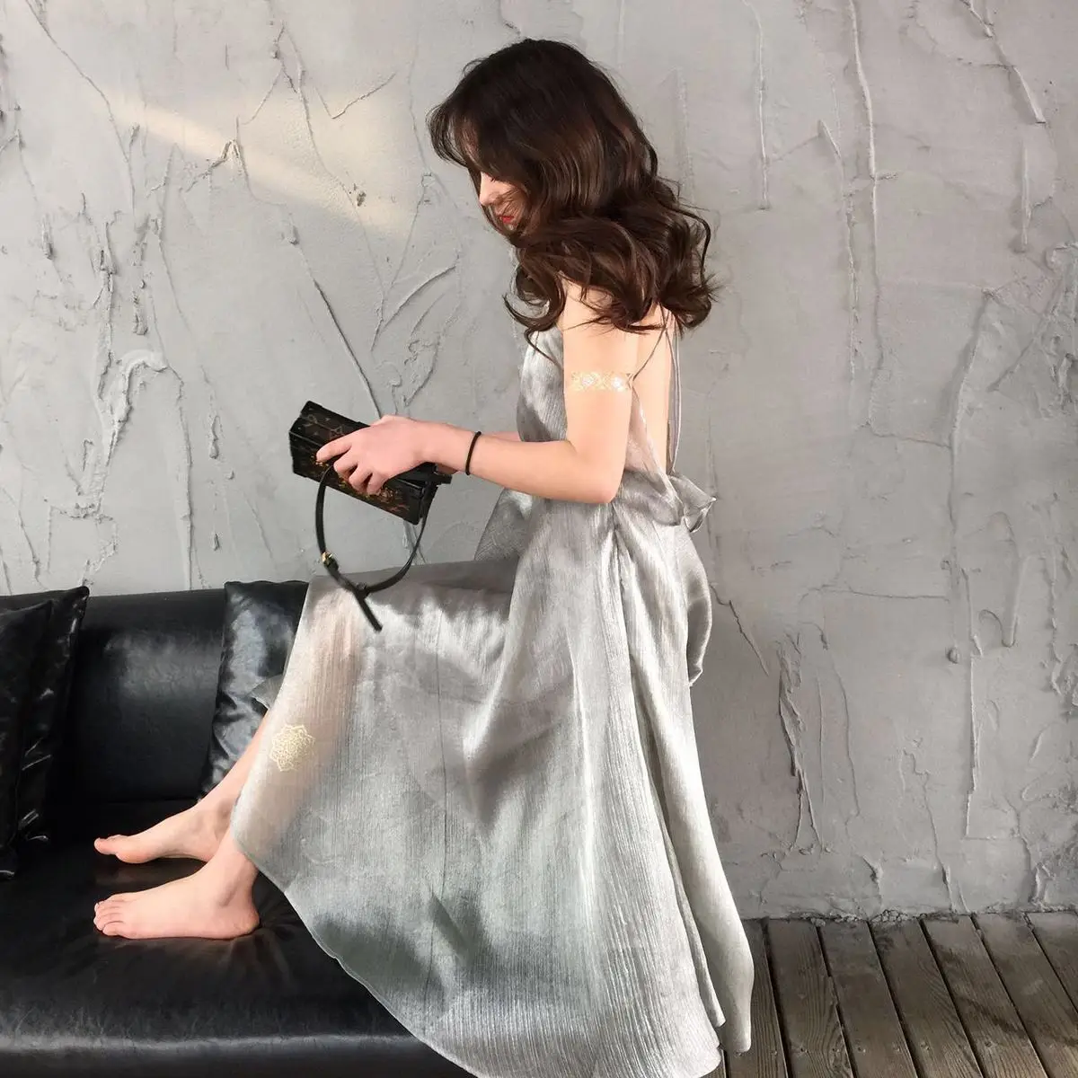 2018Backlackgirl Elegant Beautiful New Arrival Sleeveless Pictures ...