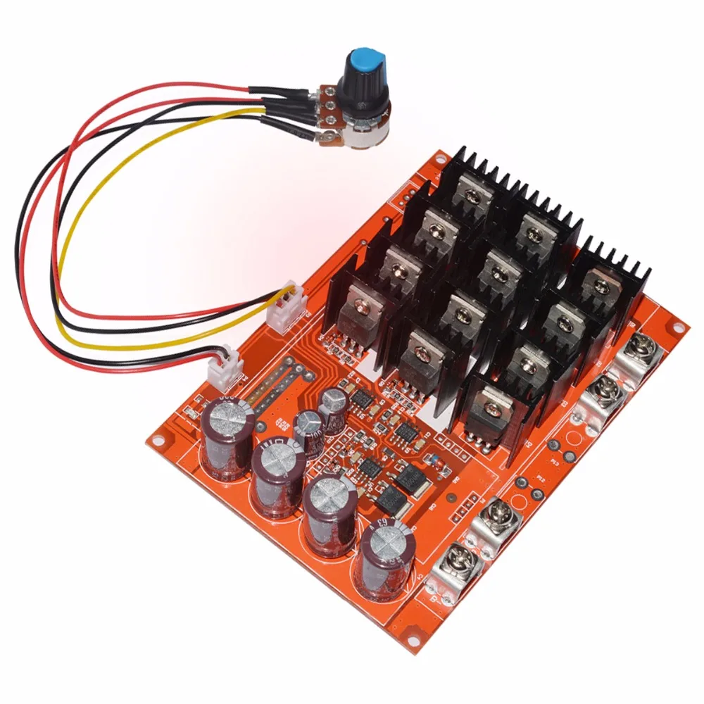 Max Dc 60a 10 50v Motor Speed Control Pwm Hho Rc Controller 3000w 12v