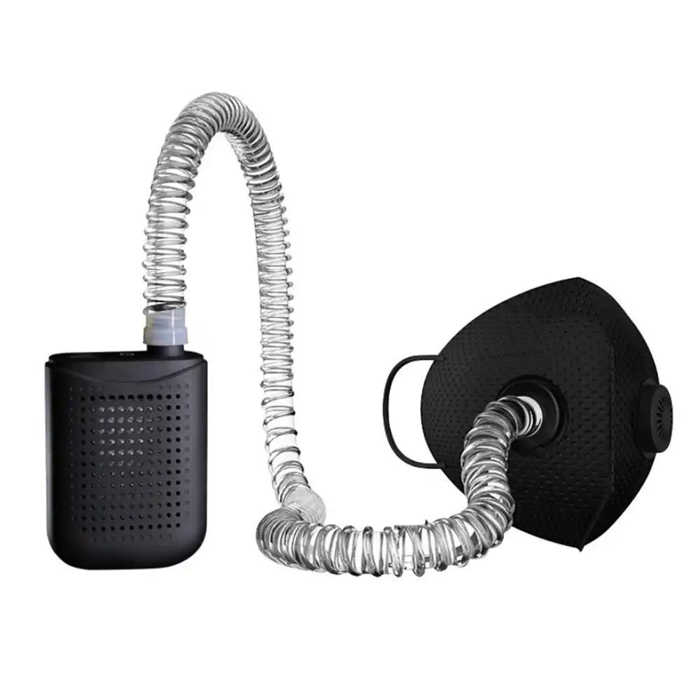 Battery Mask Air Purifier Air Cleaning Mask Anti Bacterial Mask Dust ...