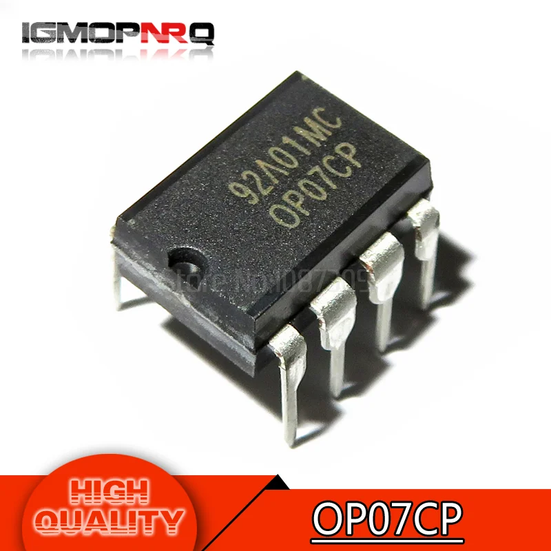 20pcs free shipping OP07CP OP07 OP07C DIP 8 Operational Amplifiers Op ...