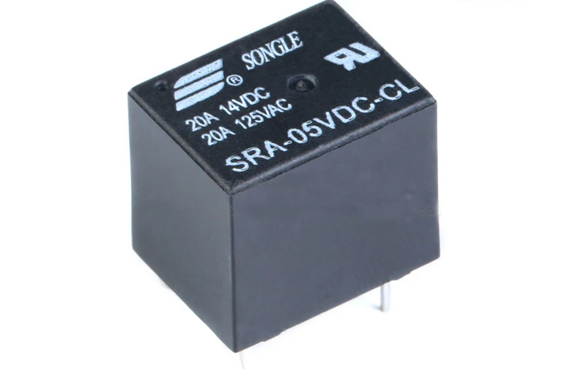 Free shipping 1pc 5V 12V 24V 20A DC Power Relay SRA 05VDC CL SRA 12VDC ...