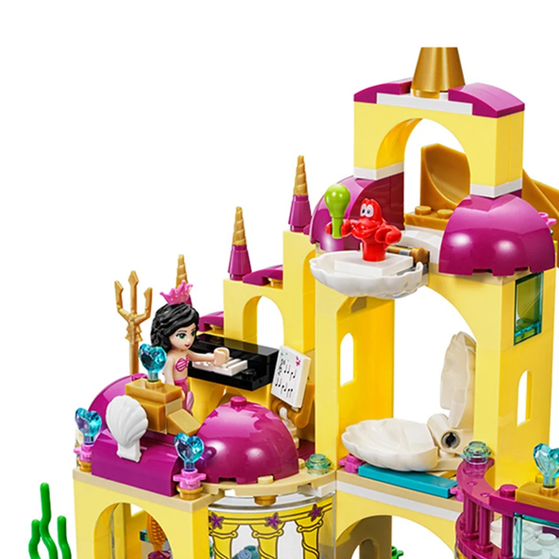 Cheap Price Princess Ariel's Undersea Palace Building Blocks Kits Set ...