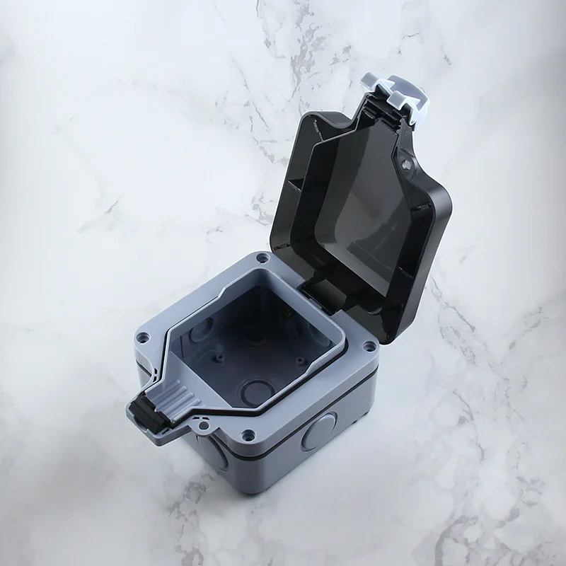 Ip66 Outdoor Weatherproof Box For Socket Waterproof Protected Against ...