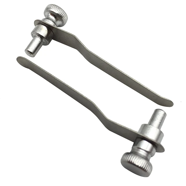 55/67/82mm 2 PCS Biological Stereo Microscope Tablet Clip Slide Clip ...