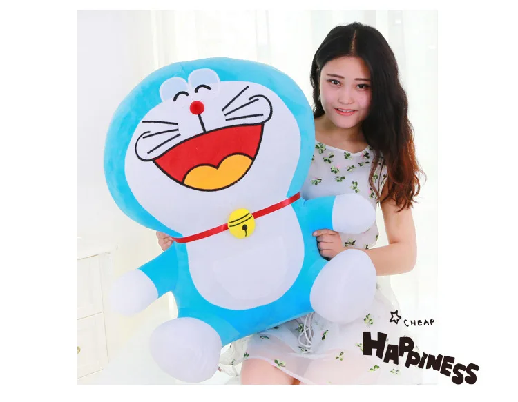 Aliexpress.com : Buy big plush lovely laughing doraemon toy stuffed ...