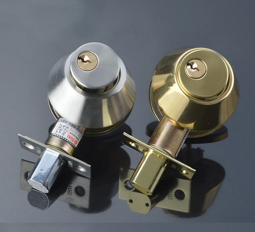 304 Stainless Steel Door Lock Double Side Auxiliary Door Lock Concealed ...