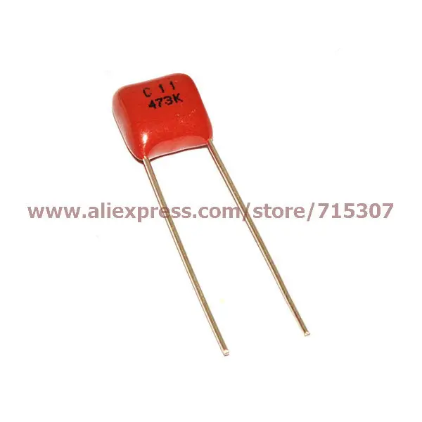 Phiscale 50pcs Capacitor 47000pf 47nf 0.047uf 63v Film Capacitor 473 ...