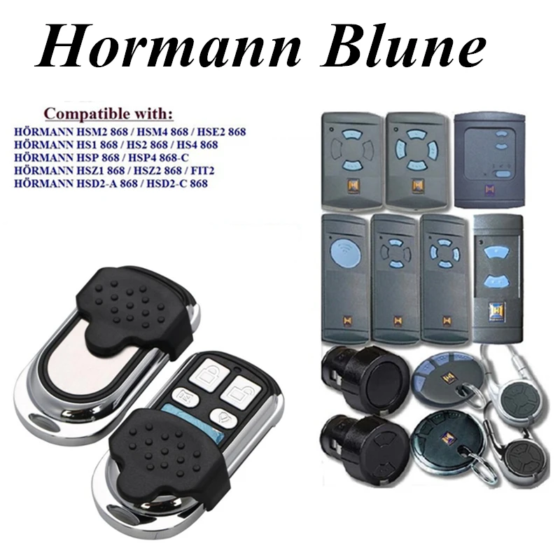 3pcs RF 868mhz learnable remote control for Hormann 868MHz garage doors ...