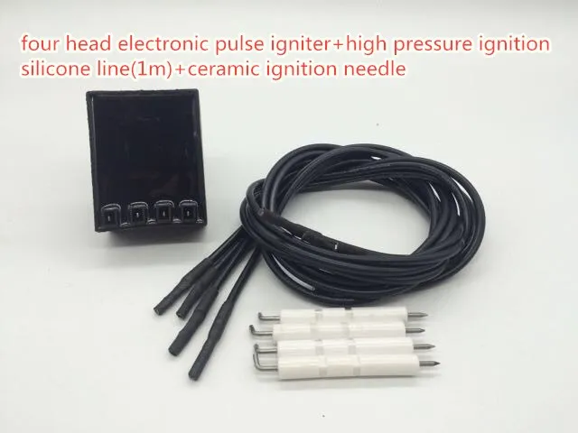 FOUR-head-electronic-pulse-igniter-high-pressure-ignition-silicone-line ...
