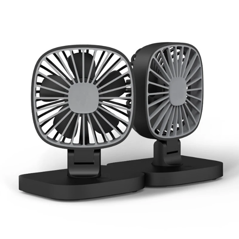 USB 12V Portable Car Air Conditioning Cooler Desktop Mini Fan ...