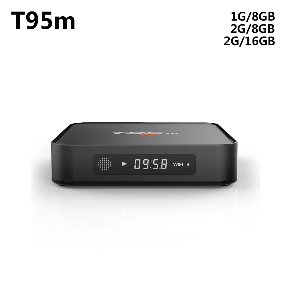 T95M Smart Android TV Box Set Top Box Amlogic S905X 64Bit Android 6.0 ...