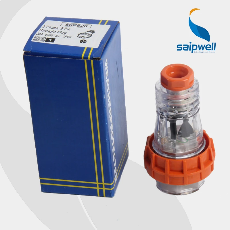 Ip66 500 v 20a 5 p saip/saipwell alta qualidadeeuropeia/australiano ...