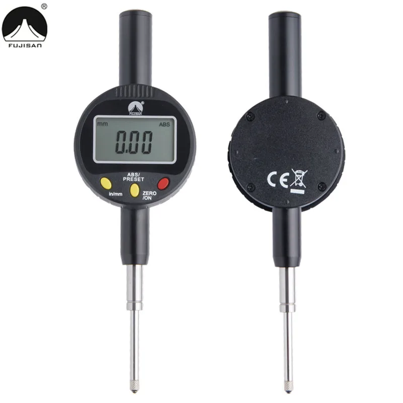 FUJISAN-Digital-Dial-Indicator-0-25-4mm-Electronic-Dial-Gauge-Measuring ...