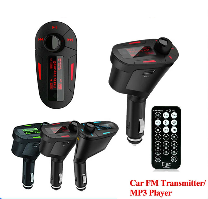 2015 Hot sale Car MP3 Player Wireless FM Transmitter Modulator Car Kit ...