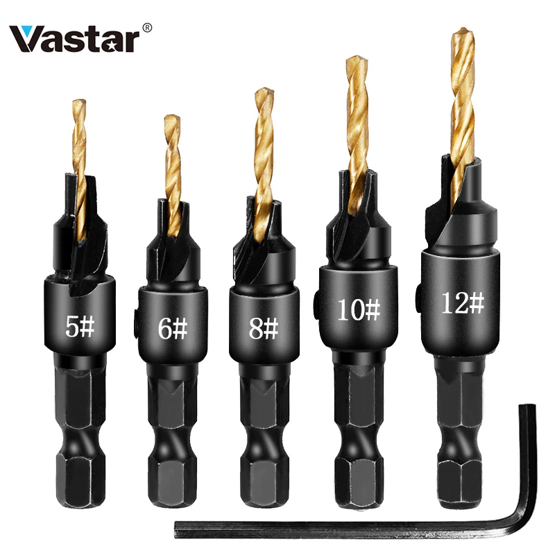 Aliexpress.com : Buy Vastar 5pcs HSS Drill 4241 Countersink Drill Bit ... Aliexpress.com : Buy Vastar 5pcs HSS Drill 4241 Countersink Drill Bit ...