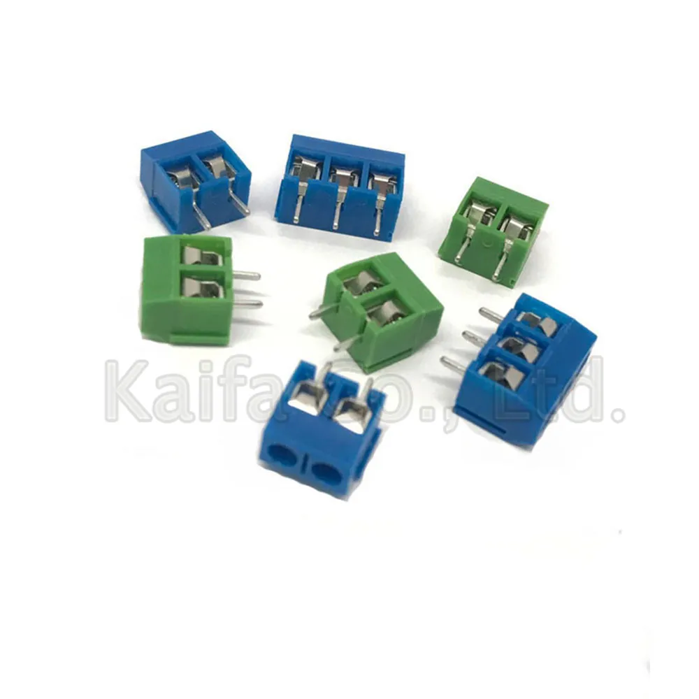 5/10 Pcs/lot KF301 5.0 2P KF301 3P KF301 4P Pitch 5.0mm Straight Pin 2P ...
