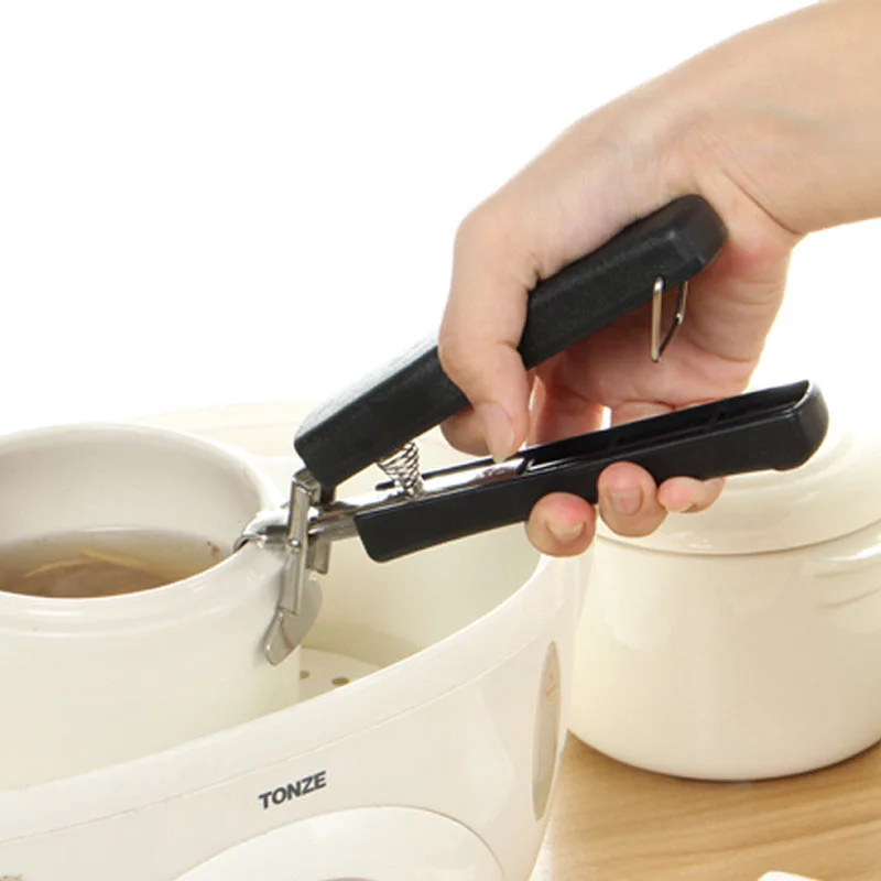 Multifunctional Stainless Steel Bowl Clip Taken Against Hot Dishes Bowl ...