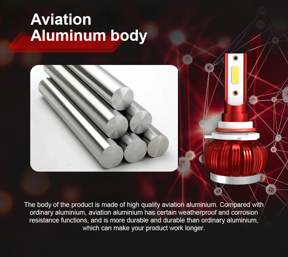 Zdatt Мини светодиодный лампы H7 автомобильный светильник H4 H11 H8 H1 ...