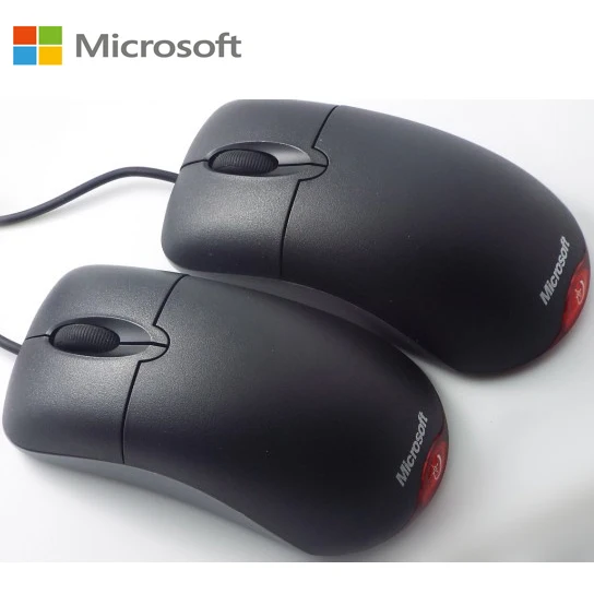 Genuine Microsoft Wheel Optical USB Compatible Ratón Negro Wheel Mouse ...
