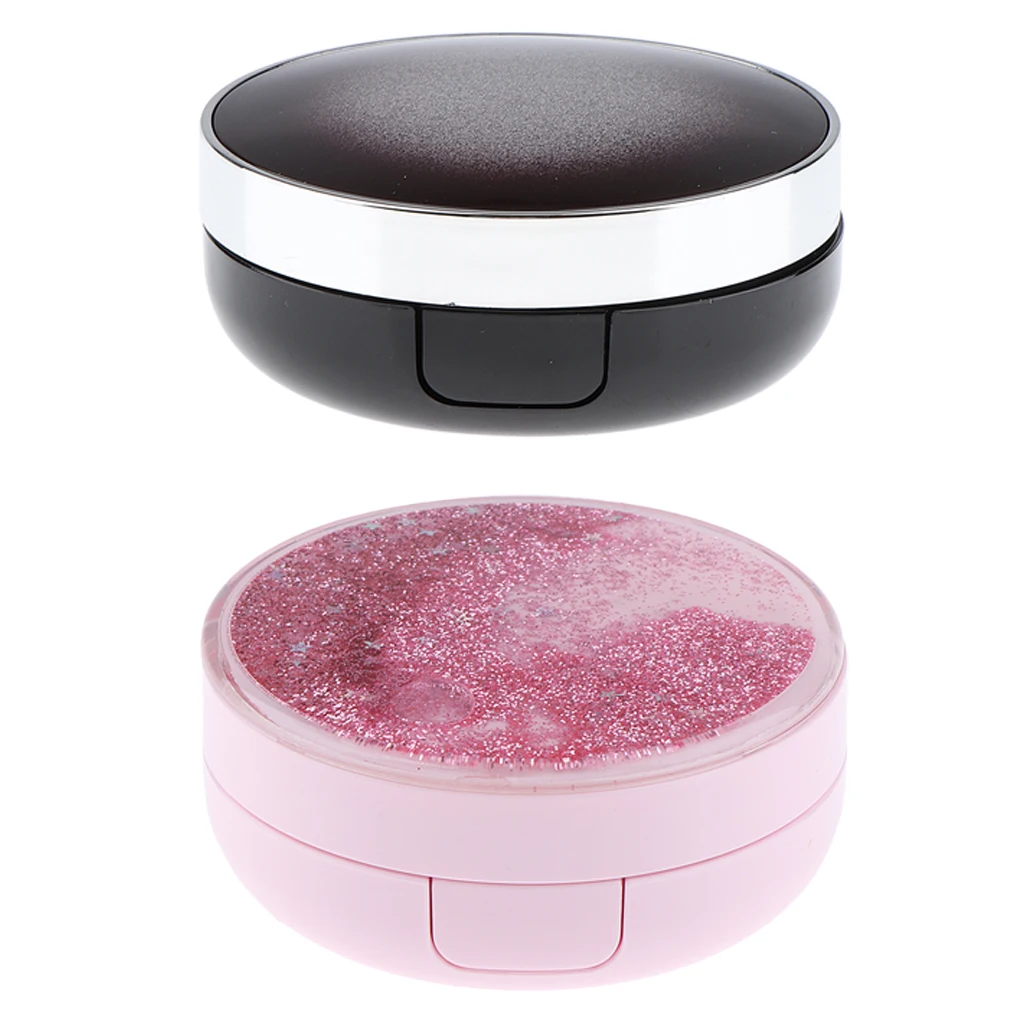 2pcs 15g Empty Makeup Powder Container Air Cushion Puff Case Foundation ...