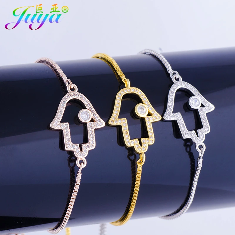 Chains Bracelet Supplies | Hamsa Bracelet Women | Charm Bracelets - Fashion Adjustable - Aliexpress
