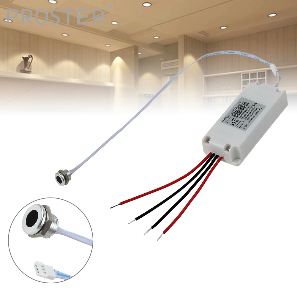 Proster AC85-250V IR Hand Motion Sensor Switch Touchless On/Off For ...