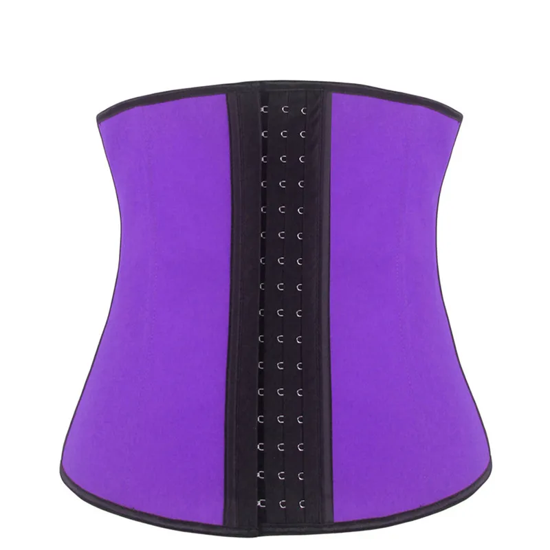 Hot Women Corset Steel Boned Corset Firm Control Latex Waist Corsets