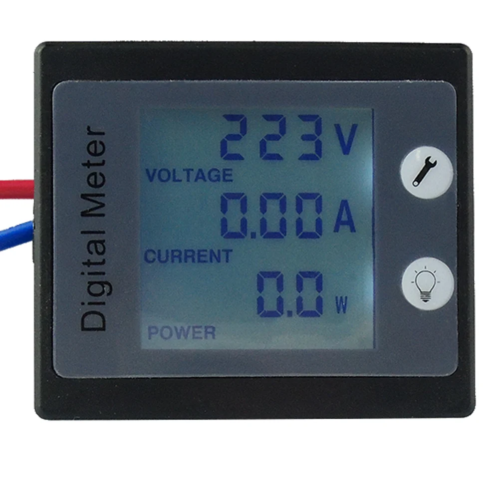 New AC 80~260V 100A 4 in 1 Digital LCD Display Digital Current ...