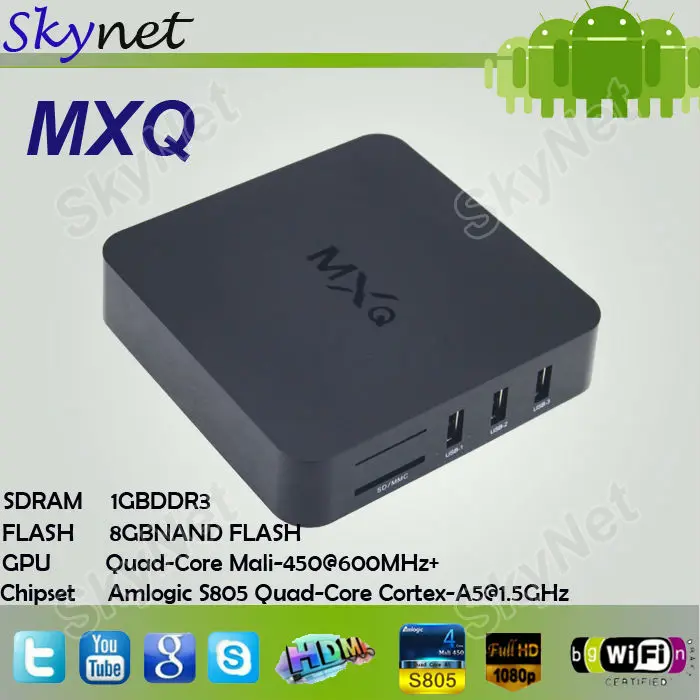 Skynet-MXQ-tv-box-android-tv-box-Kodi-Pre-installed-Amlogic-S805-Quad ...