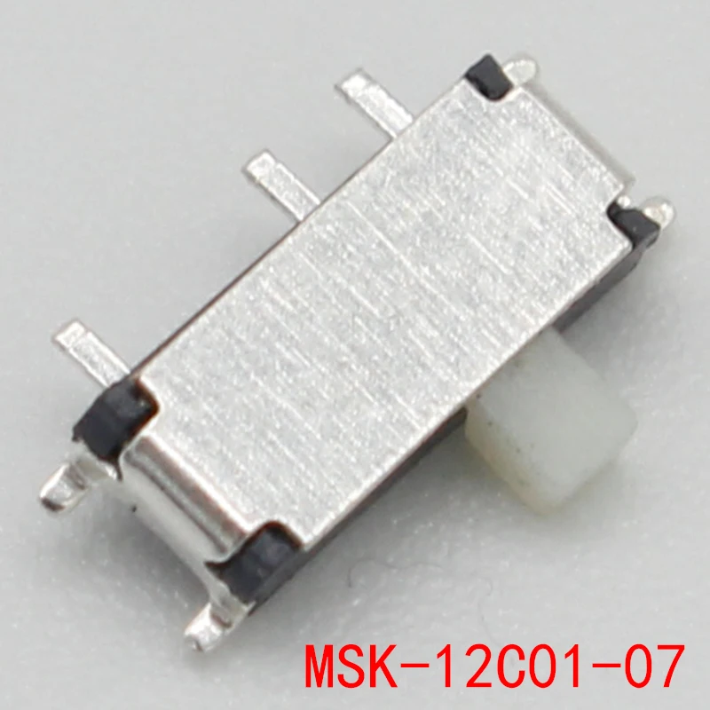 20PCS 7 Pin Mini Slide Switch On-OFF 2Position Micro Slide Toggle Switch 1P2T H=1.5MM Miniature ...