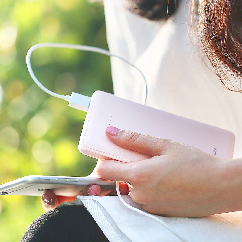 Original ARUN 10000 mAh Power Bank slim and brief design|power bank ...