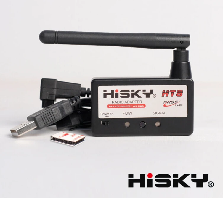 Hisky ht8アダプタモジュール用hcp80 v2 hcp100s supporr jr/futabaトランスミッター送料無料 ...