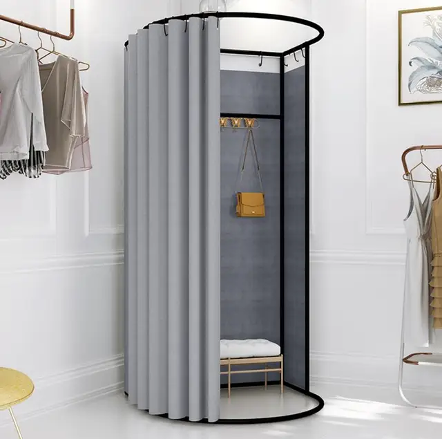 Shopping Mall Temporary Mobile Fitting Room Clothing Store Fitting