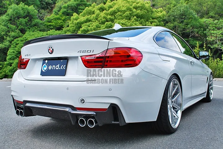2014 + F32 4 SERIE DIFFUSER END CC STIL CARBON FIBER DIFFUSOR FÜR BMW ...