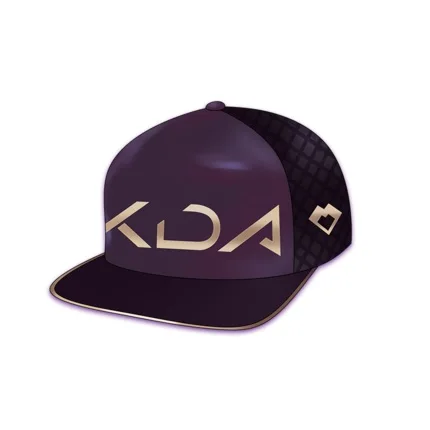 Game LOL Cosplay Props Akali New Skin KDA Cosplay Hat Mask LOL K/DA ...