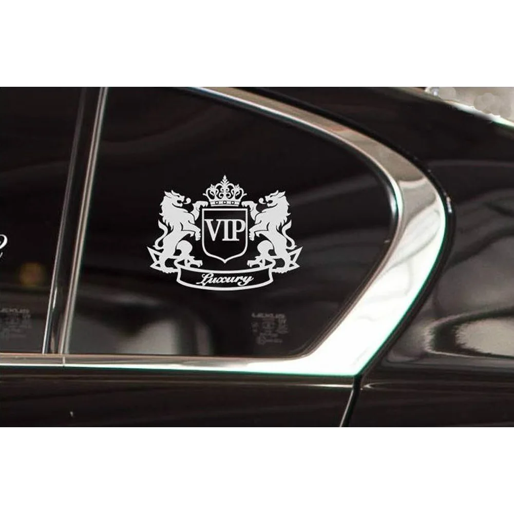 Car Styling Decoration Auto Motorcycle Waterproof VIP Lion Glue Sticker ...